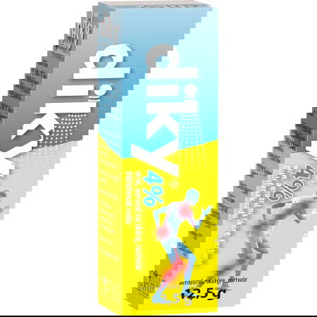 Diky 4% (40 mg/g), aerozol na skórę, 25 g (30 ml) | Apteka internetowa Puls